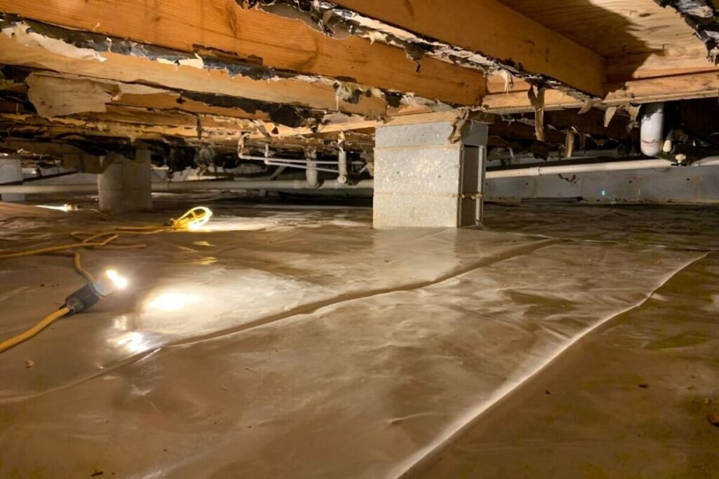 What Causes a Damp or Wet Crawl Space?
